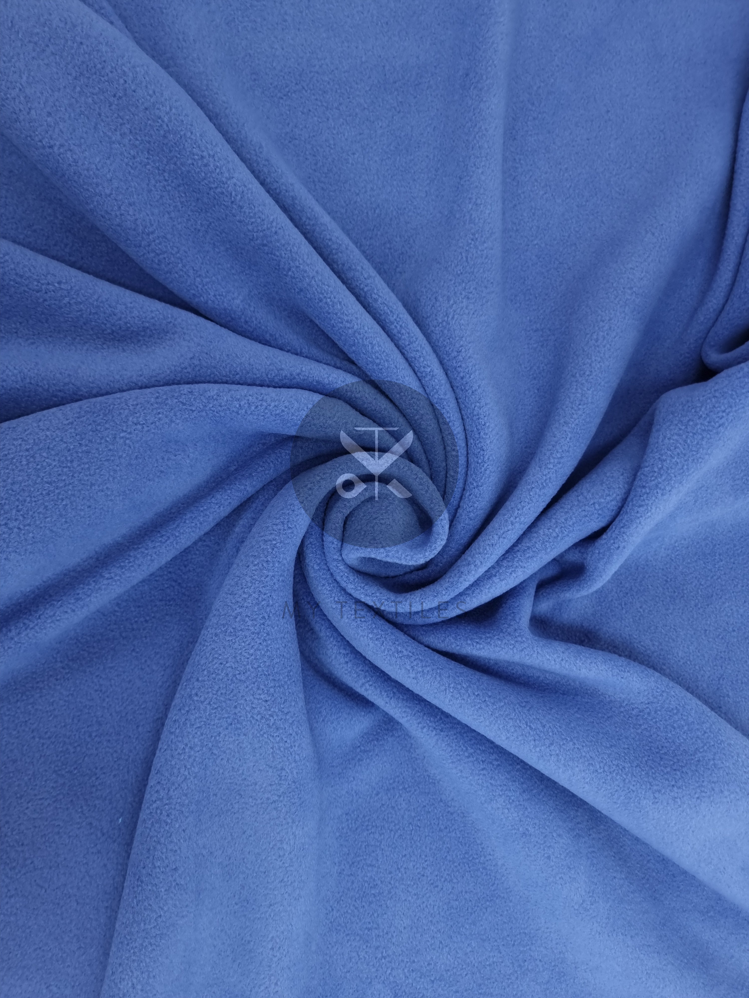 Anti Pill Polar Fleece - Blue – My Textiles Ltd